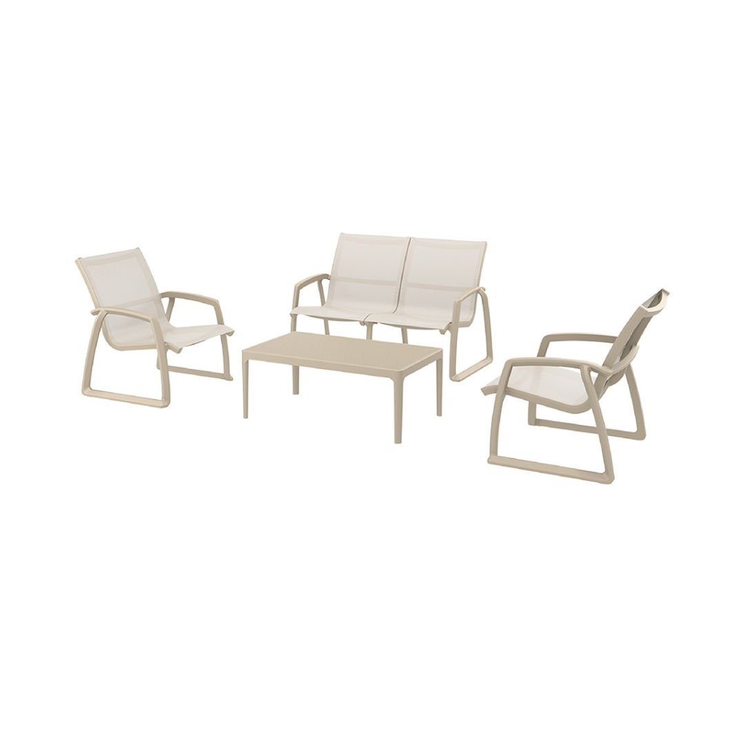Pacific Lounge Set With Arms – AMA GROUPE MAROC